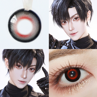 [顺丰包邮]异形舞台cos美瞳日抛ivan伊凡till男女鬼红黑Myukicon