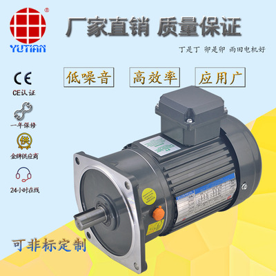 400W立式齿轮减速马达CV40-400-300-AB自锁立式齿轮减速马达