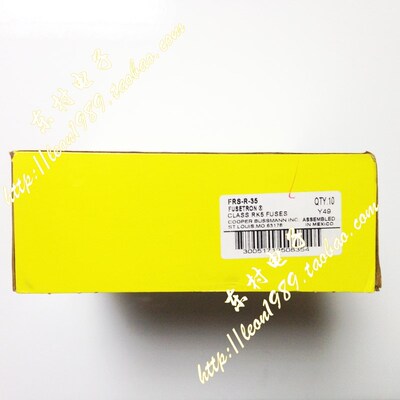 美国EATON BUSSMANN保险丝 FUSETRON熔断器 FRS-R-35 35A 600V