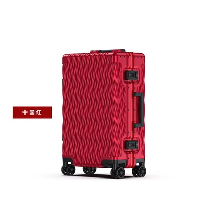 莎米特全铝镁合金行李箱2024新款20寸登机箱24寸铝框高品质拉杆箱