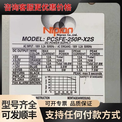 议价pron工业电源PCSFE-250P-X2S 功可维修