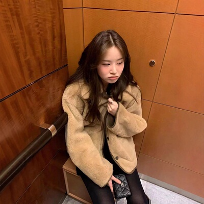 25冬款双面穿羊羔绒皮毛一体皮衣