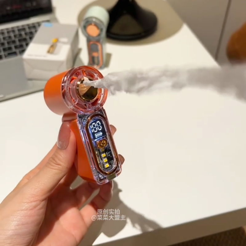 迷你手持风扇usb充电大风力便携口袋小风扇暴力迷你高速手持风扇