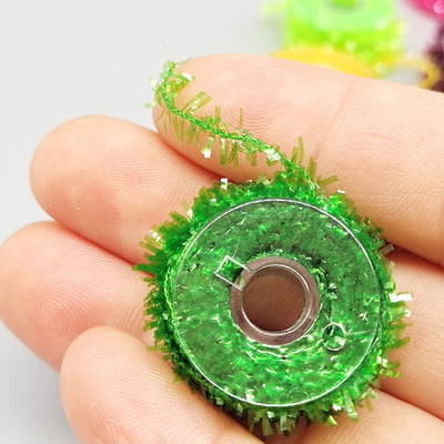 飞蝇躯体闪光线15色盒装 Tinsel Chenille 若虫钩饰带钩绑材工具