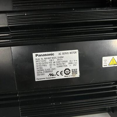 MHMF402L1H6M 伺服电机 松下A6 工业工控自动化配件议价维修