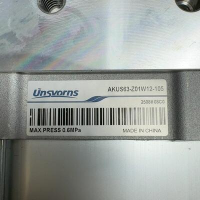 AKUS63-Z01W12-105 Unsvorns气缸 工业自动化气动配件议价维修