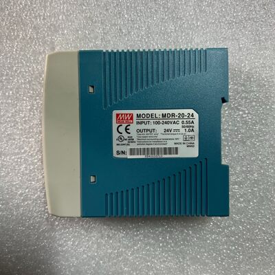MDR-20-24 明纬导轨式开关电源 24V 1A 工业电源议价维修