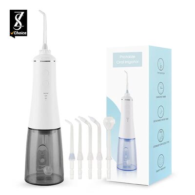 [ZS] Sem Fio Portátil água Flosser 5 Bicos 350ML Viagem US