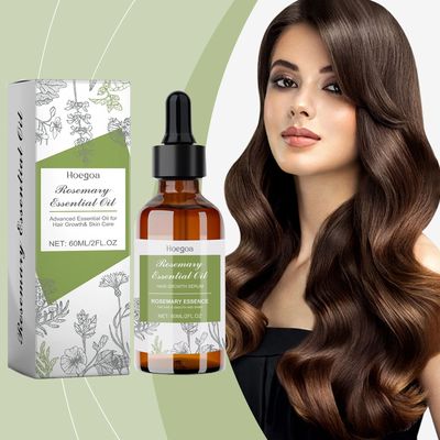 Alecrim-óleo essencial para o crescimento do cabelo, promov