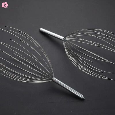 Handheld Head Massage Scratcher, massageadores do couro cabe