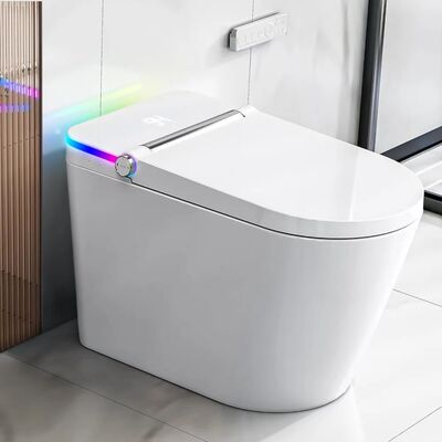 Sanitário inteligente com bidê embutido, assento aquecido,