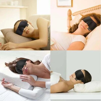 3D Sleep Mask Natural Sleeping Eye Mask Eyeshade Cover Shade