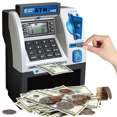Crian?as atm depósito automático máquina de brinquedo int