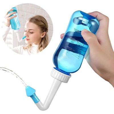 Nose Wash Cleaner para adultos e crian?as, rrigador Nasal, F