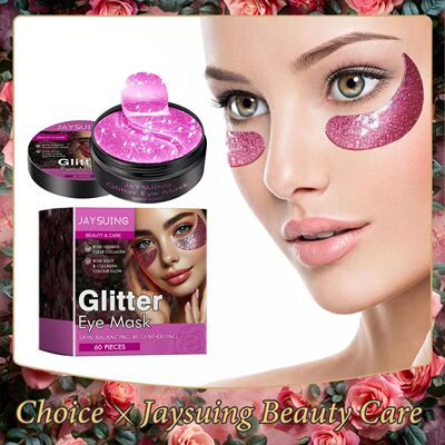 Anti Wrinkles Glitter Eye Mask Fade Fine Lines Firming Gel R