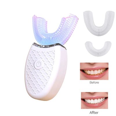 Cepillo de dientes eléctrico ultrasónico en forma de U, ce