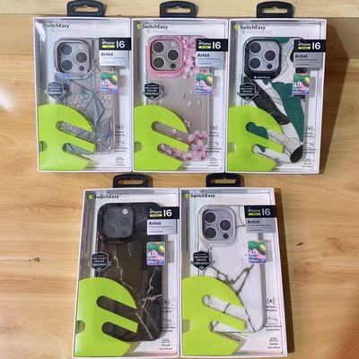 美国SwitchEasy适用苹果16promax手机壳新款防摔iPhone16创意高级磁吸双层工艺3D立体图案全包镜头透明保护套