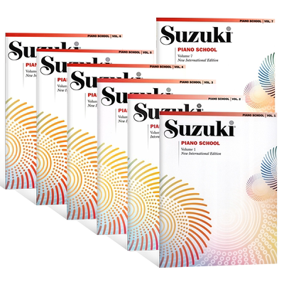 现货SuzukiPianoSchool新国际版