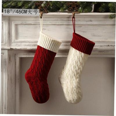 Color-coded Christmas decoration?tree stocking gift bag