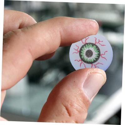 24pcs Bouncing Balls Halloween Eyeball Toys Bouncy Ball game