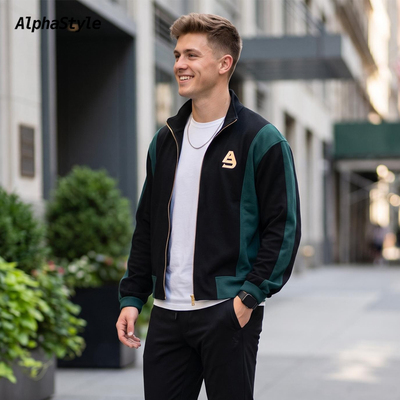 AlphaStyle秋季经典运动外套潮流