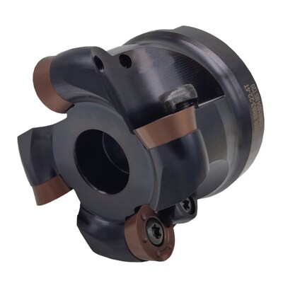 铣刀盘63R8薄片EMR圆鼻粗加工80100125刀盘rdmw1604 1605刀片数控