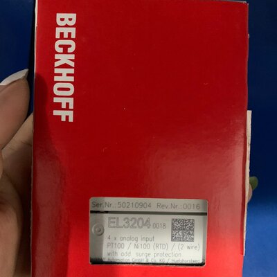 议价温度输入端子EL3204-0018EL32040018EL32040018