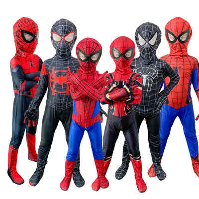 Spider-Man tights onesie Halloween costume Spider-Man 蜘蛛侠