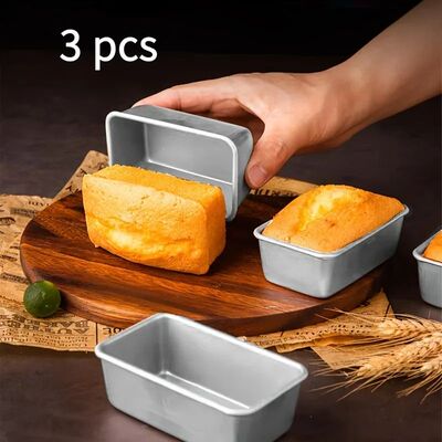 3Pcs Air Fryer Baking Mold Set, Non-Stick Aluminum Tray for