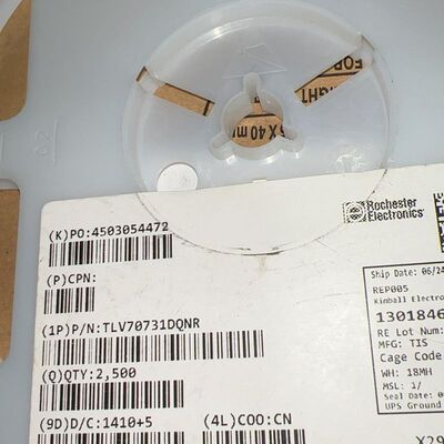 TLV70731DQNR TI芯片 2500片1000
