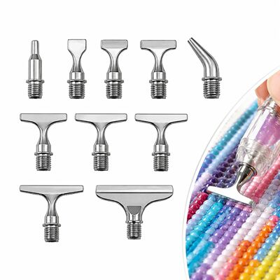 Multi Specification Metal Dot Diamond Pen Tip Accessories,Co