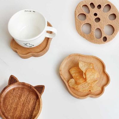 WoodenTraySaucPlatFk