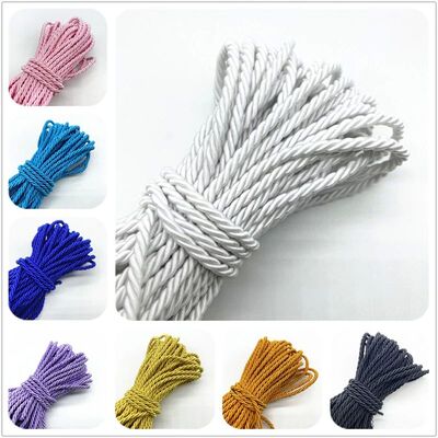 10yards/Lot 3mm 3-Strand Paracord Rope Polypropylene Rope Fo