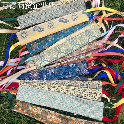 20色 壁画复原款汉服抹额唐代配饰搭配圆领袍