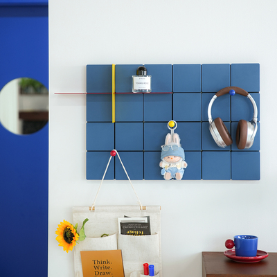 号角屋入户玄关墙面洞洞板收纳