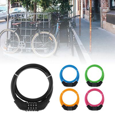 1 Piece 4 Digit Combination Password Cycling Security Bike B