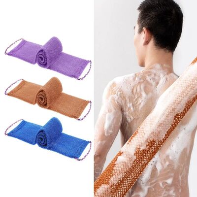 Back Scrubber Towel with Rope Design Exfoliating Body Scrub