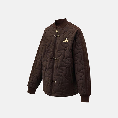 Adidas/阿迪达斯正品冬季儿童复古宽松时尚经典运动棉服KV6915