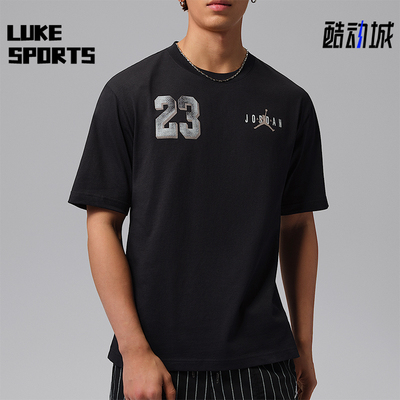 Nike/耐克正品Jordan Brooklyn男士印花舒适短袖T恤IF3128-010