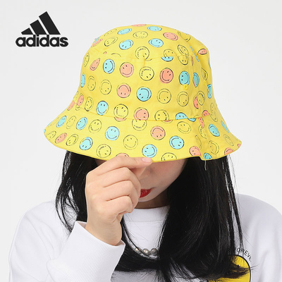 阿迪达斯正品男女休闲渔夫帽
