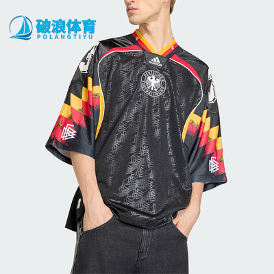 Adidas/阿迪达斯正品三叶草男士运动针织休闲球衣短袖T恤KD5980