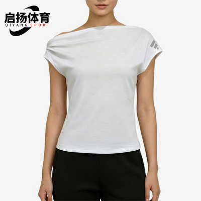 Adidas/阿迪达斯正品夏季女士时尚透气简约经典舒适短袖T恤LC8657