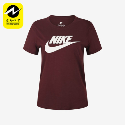 Nike/耐克正品女士经典圆领透气套头运动短袖T恤DV6095-652