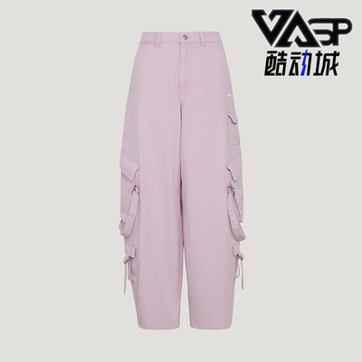 Adidas/阿迪达斯正品新款女士经典宽松经典时尚牛仔长裤KU9536