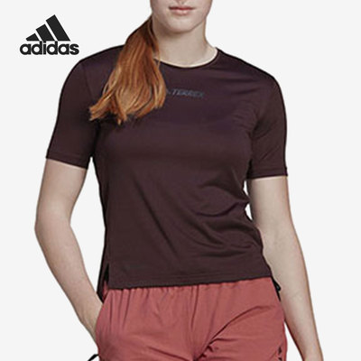 Adidas/阿迪达斯女子运动短袖