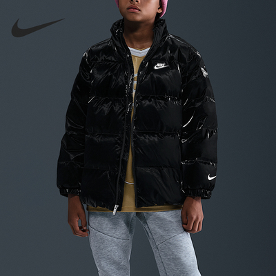Nike/耐克正品冬季大童运动保暖时尚羽绒服外套IQ2834-010