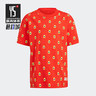 Adidas/阿迪达斯正品LK LEGO TEE小童时尚经典圆领运动短袖GQ4154