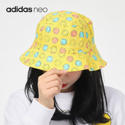 阿迪达斯正品男女休闲渔夫帽