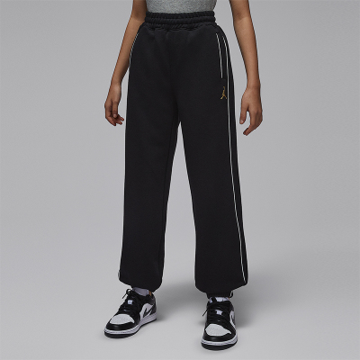Nike/耐克正品JORDAN大童休闲运动束脚刺绣针织长裤IR8008-010