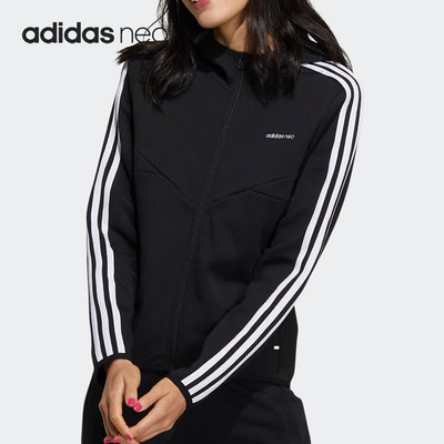 Adidas正品新款女子连帽外套